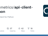 Github Coinmetrics Api Client Python Api V4 Client For Python