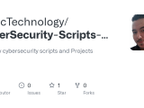 Github Aztectechnology Cybersecurity Scripts Projects All Of My