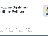 Github Zhihaozhu Dijsktra Algorithm Python