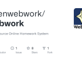 Github Openwebwork Webwork Open Source Online Homework System