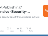 Github Packtpublishing Offensive Security Using Python Offensive