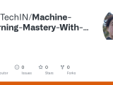 Github Mactechin Machine Learning Mastery With Python