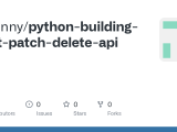 Github Ybronny Python Building Post Patch Delete Api