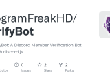 Github Programfreakhd Verifybot рџ Verifybot A Discord Member