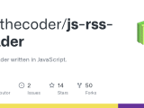 Github Rpsthecoder Js Rss Reader Rss Reader Written In Javascript
