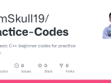 Github Samskull19 Practice Codes Some Basic C Beginner Codes For