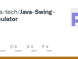Github Fazza Tech Java Swing Calculator
