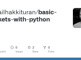 Github Ismailhakkituran Basic Sockets With Python