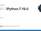 Ipython 7 19 0 Bug Issue 12811 Ipython Ipython Github
