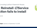 Reinstall Ltservice Function Fails To Install Issue 54