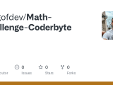 Github Diegofdev Math Challenge Coderbyte