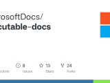 Github Microsoftdocs Executable Docs