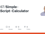 Github Larbi67 Simple Javascript Calculator