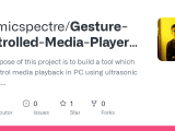 Github Cosmicspectre Gesture Controlled Media Player Using Arduino