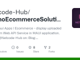 Github Netcode Hub Demoecommercesolution Net Maui Apps Ecommerce