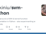Github Vickiniu Svm Python Playing Around W Svm Kernel Function