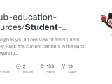 Issues Github Education Resources Student Developer Pack Current