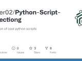 Github Super02 Python Script Collectiong Collection Of Cool Python