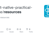 Github React Native Practical Guide Resources Links To Resources