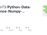 Github Skam73 Python Data Science Numpy Matplotlib Scikit Learn