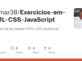 Github Josimar38 Exercicios Em Html Css Javascript Exercicios Da