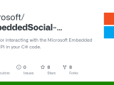 Github Microsoft Embeddedsocial Csharp Api Library Library For