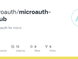 Github Microauth Microauth Github Github Oauth For Micro