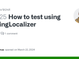 How To Test Using Istringlocalizer Bunit Dev Bunit Discussion 1425