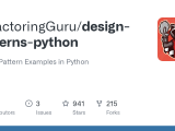 Github Refactoringguru Design Patterns Python Design Pattern