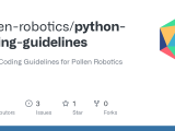 Github Pollen Robotics Python Coding Guidelines Python Coding