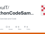 Github Bakult Pythoncodesamples Python Exercises And Code