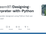 Github Tameem97 Designing Interpreter With Python A Interpreter