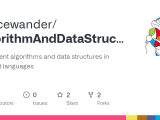 Github Spacewander Algorithmanddatastructure Implement Algorithms