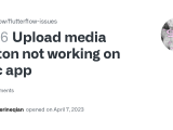Upload Media Button Not Working On Mac App Issue 736 Flutterflow