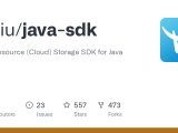 Github Qiniu Java Sdk Qiniu Resource Cloud Storage Sdk For Java