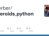 Asteroids Python Pythonic Mvc Model Movable Py At Master Agerber