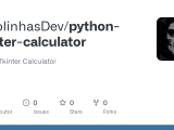 Github Nicolinhasdev Python Tkinter Calculator Python Tkinter Calculator
