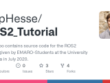 Ros2 Tutorial Ros2 Tutorial Pdf At Master Filiphesse Ros2 Tutorial