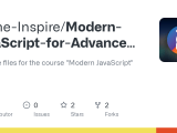 Github Prime Inspire Modern Javascript For Advanced Web Development