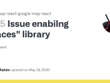 Issue Enabilng Places Library Issue 875 Google Map React Google