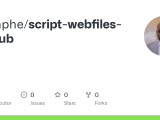 Github Kronphe Script Webfiles Github