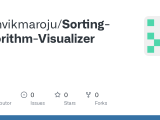 Github Sathvikmaroju Sorting Algorithm Visualizer