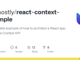 Github Upmostly React Context Example A Complete Example Of How To