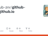 Github Github Znr Github Znr Github Io
