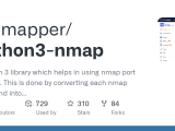 Github Nmmapper Python3 Nmap A Python 3 Library Which Helps In Using
