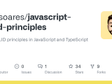Github Pncsoares Javascript Solid Principles The Solid Principles In