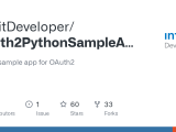 Github Intuitdeveloper Oauth2pythonsampleapp Python Sample App For