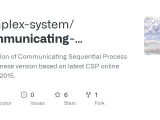Github Complex System Communicating Sequential Processes Annotation