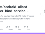Github Mkett Android Client Server Bind Service Example Example For