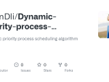 Github Liuxindli Dynamic Priority Process Scheduling Algorithm